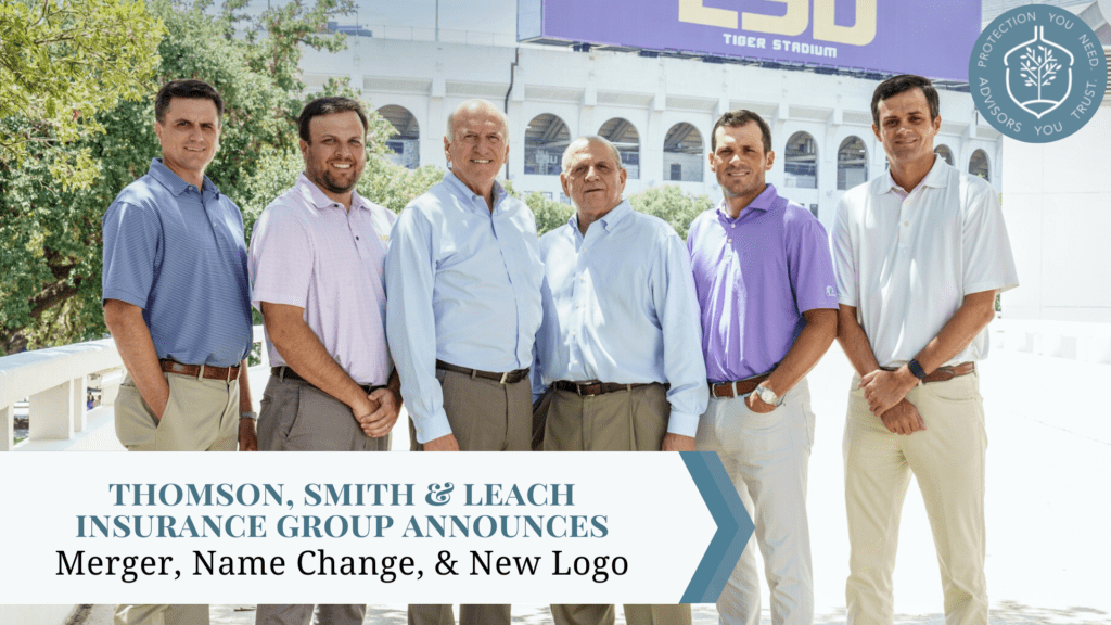 Thomson Smith & Leach Insurance Group Announces Merger, Name Change ...