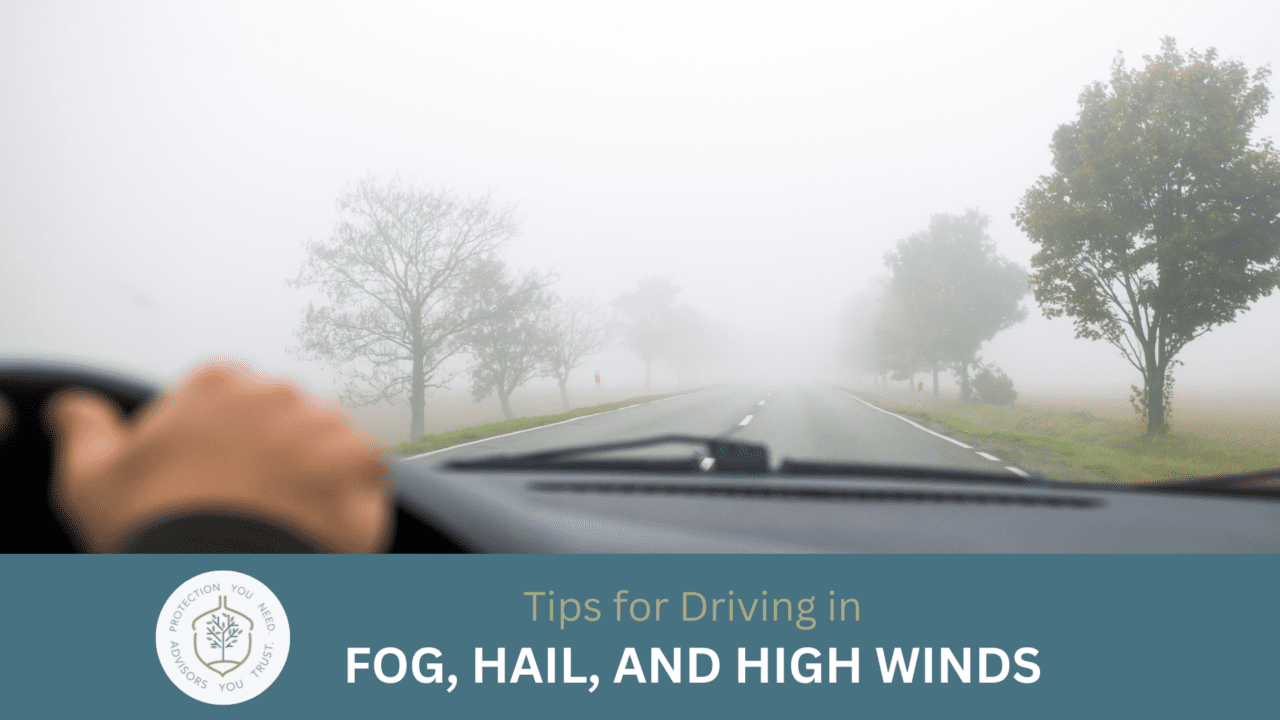 Tips for Driving in Fog, Hail, and High Winds - TSL Insurance Group